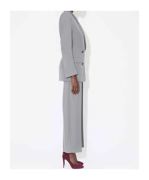 Alaïa Double-breasted Gabardine Blazer