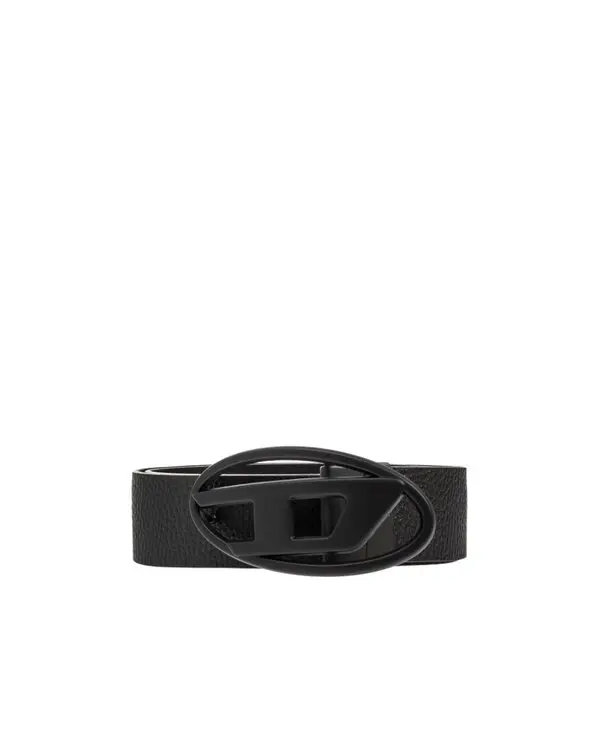 DIESEL® Oval Buckle Belt - Black