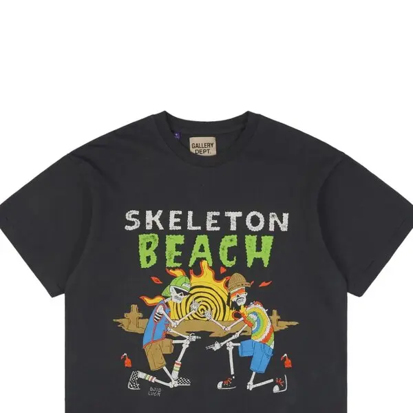 GALLERY DEPT. Skeleton Beach T-shirt - Black