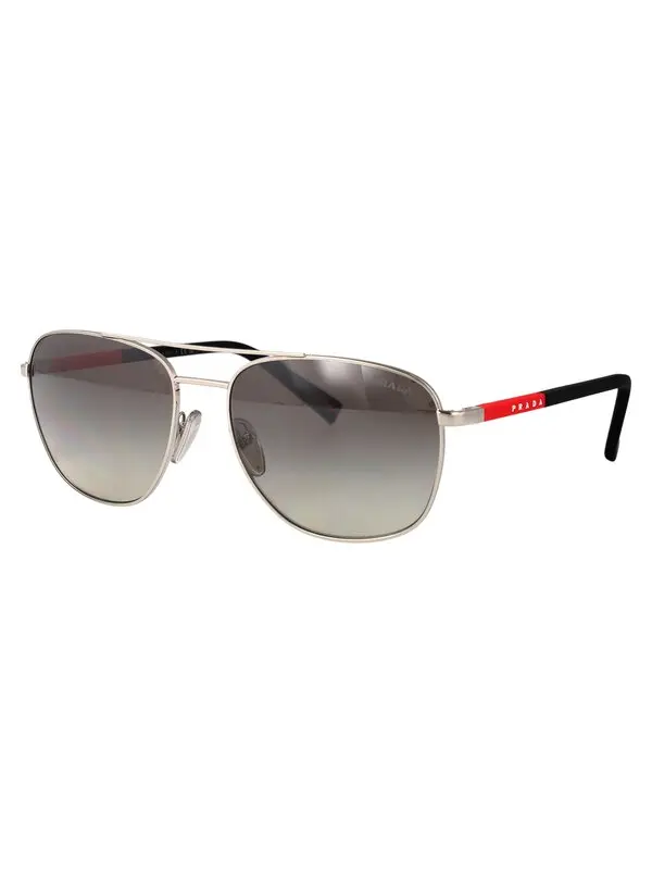 Prada Aviator Sunglasses - Silver