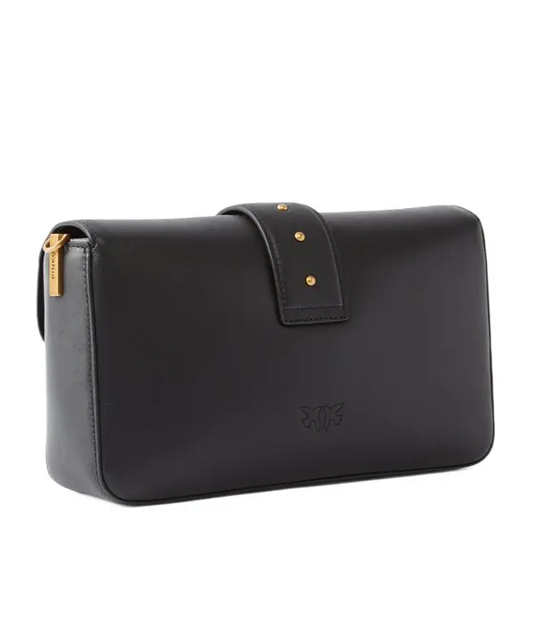 Pinko Love One Slouchy Medium Handbag - Black