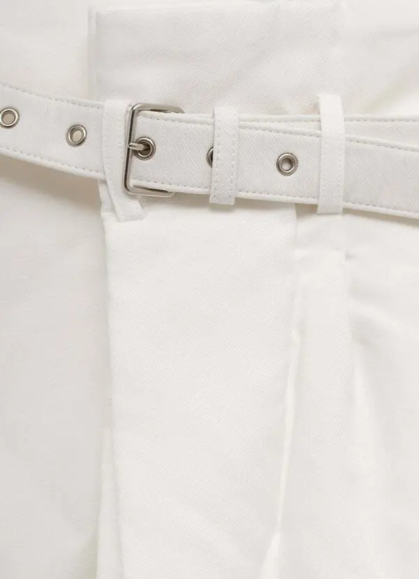 Comme Des Garçons Belted Shorts