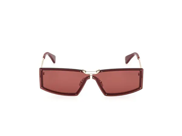 Max Mara Miller 1 Rectangular Frame Sunglasses - Pink