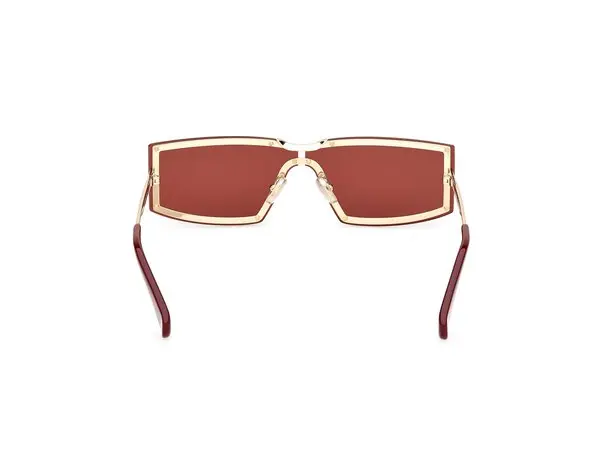Max Mara Miller 1 Rectangular Frame Sunglasses - Pink