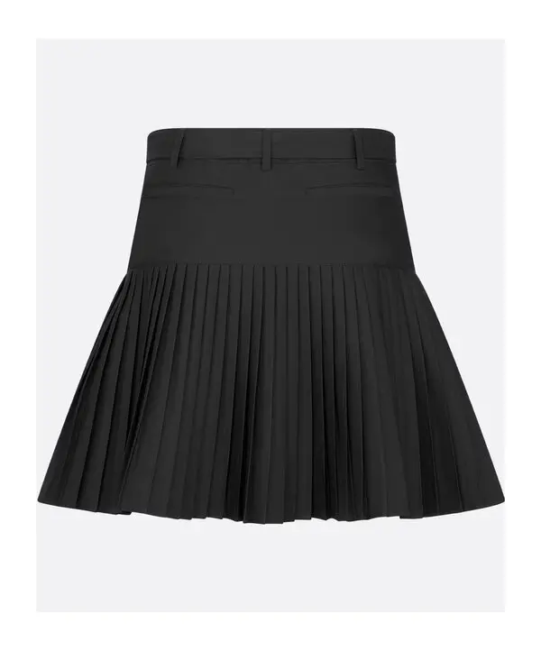 Dior Pleated Miniskirt