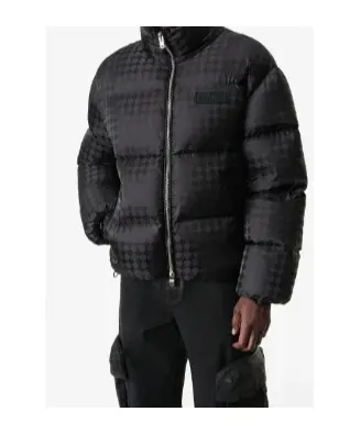 Amiri Ma Quad-jacquard Down Jacket