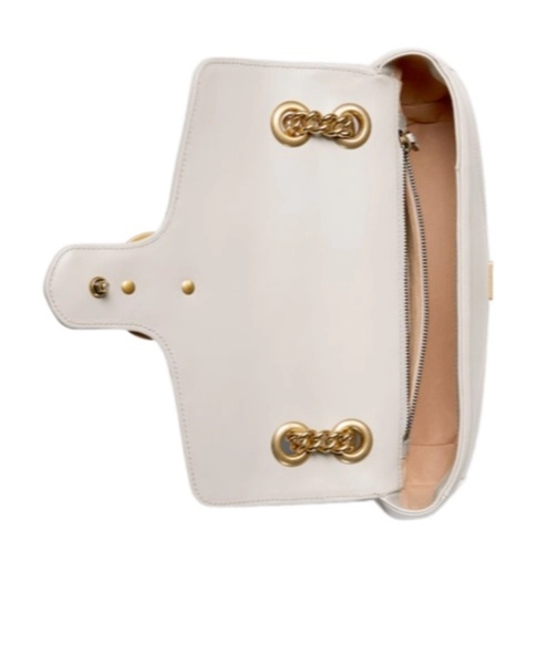 Gucci Gg Marmont Small Shoulder Bag - Light Gray