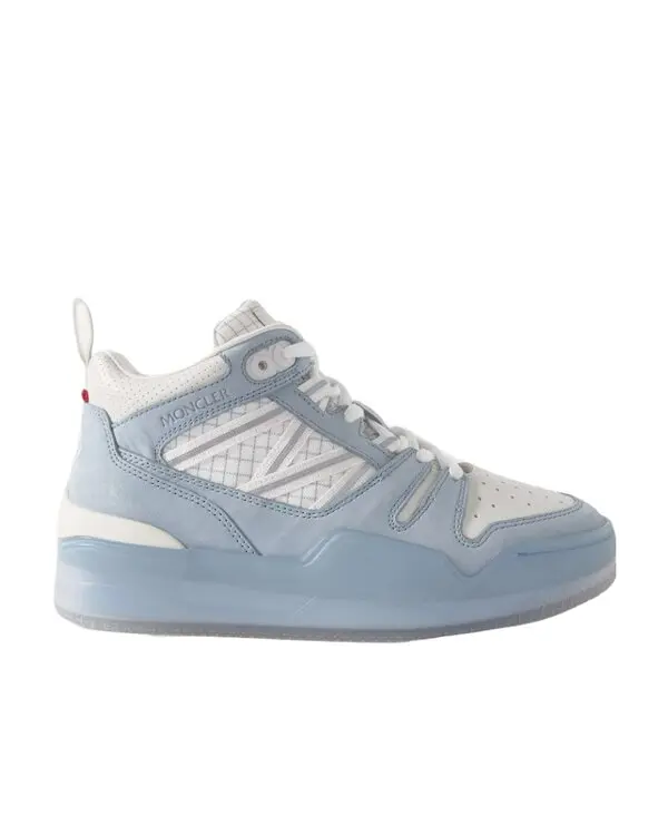 Moncler Pivot Mid High-top Casual Sneakers - Gray