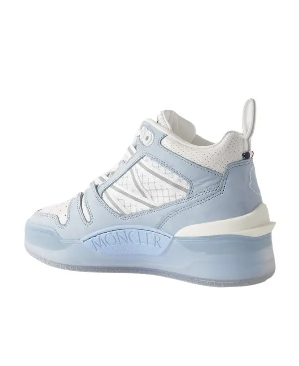 Moncler Pivot Mid High-top Casual Sneakers - Gray