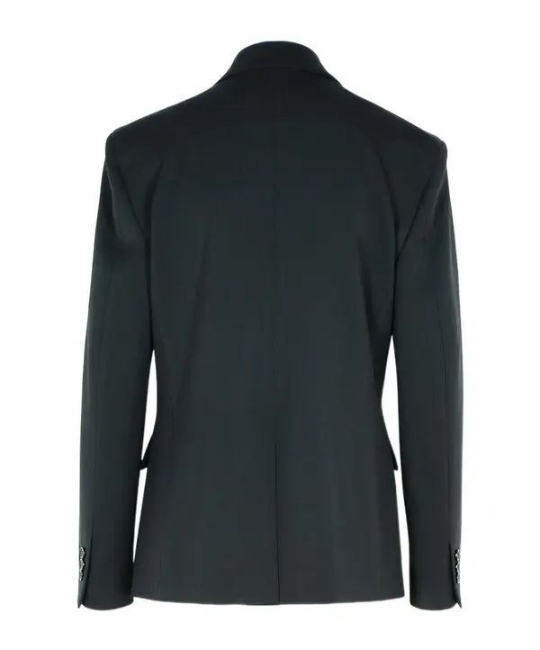 MSGM Logo Patch Zipped Blazer
