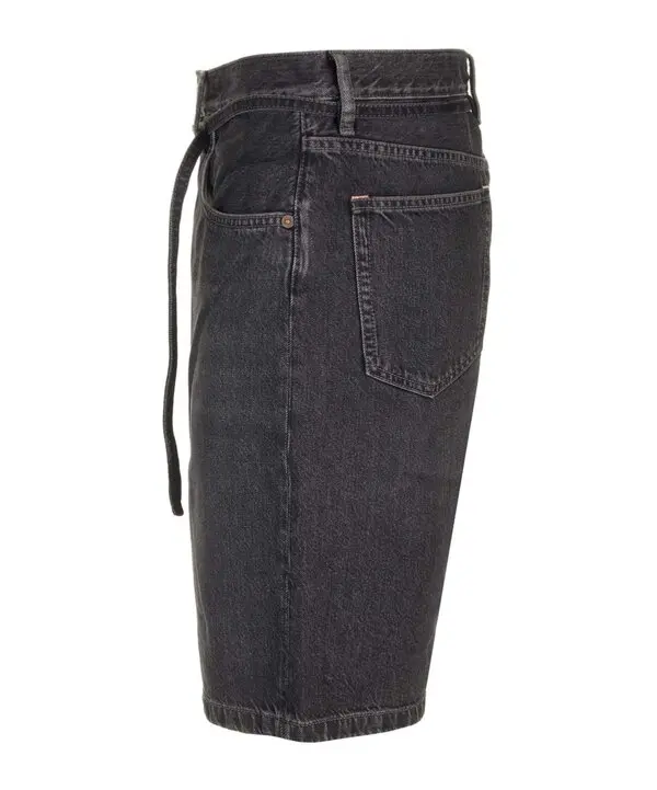 Acne Studios Wide-leg Denim Shorts