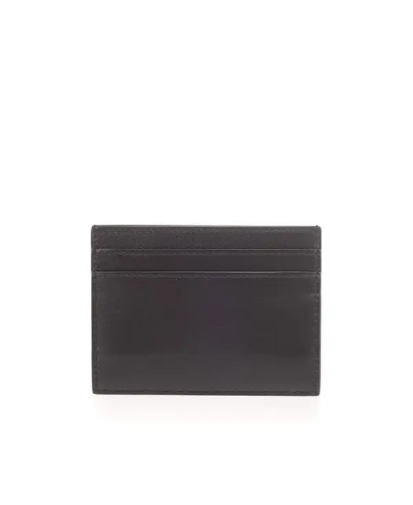 Saint Laurent Tiny Monogram Card Case - Black