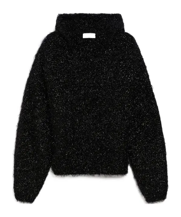 Sportmax V-neck Long-sleeve Hoodie