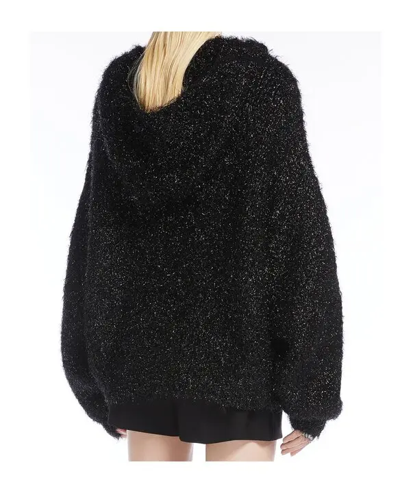 Sportmax V-neck Long-sleeve Hoodie