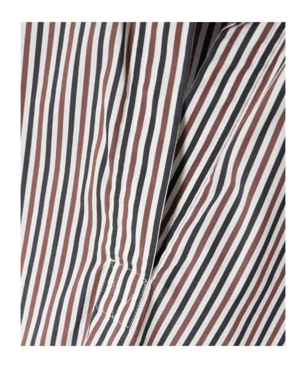 Veronica Beard Draymond Striped Poplin Shirt