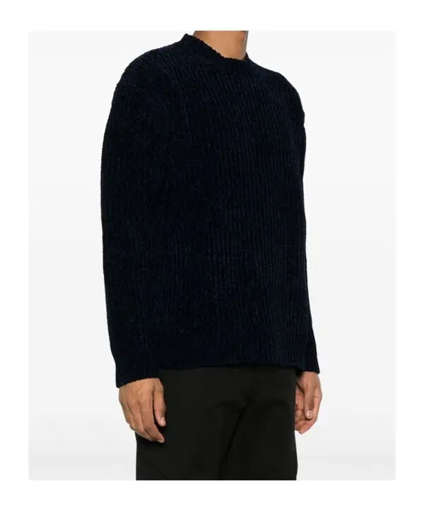 Junya Watanabe Crewneck Knitted Jumper - Black