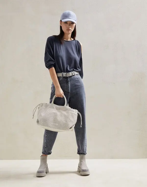 Brunello Cucinelli Cold Shoulder Jumper