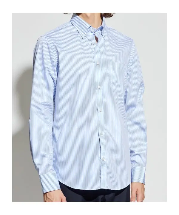PAUL  SHARK Striped Button-down Shirt