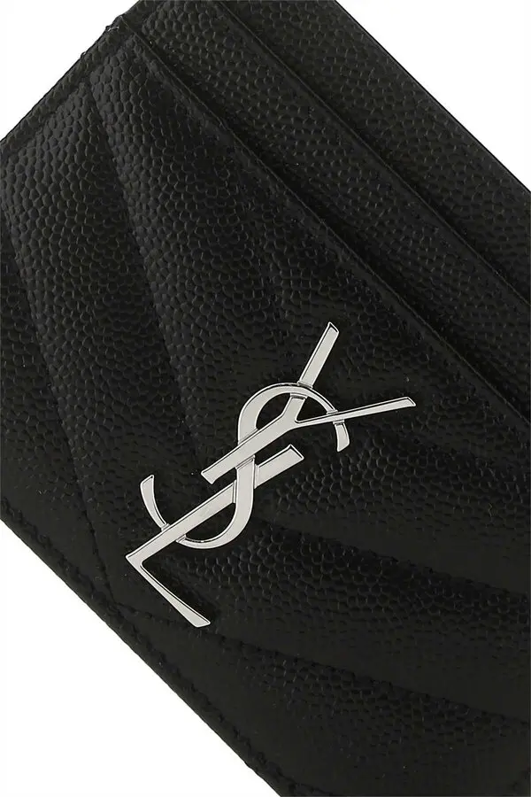 Saint Laurent Cassandre Matelassé Card Case