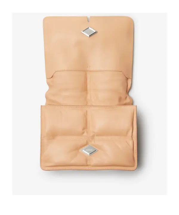 Burberry Quilted Crossbody Bag - Nude