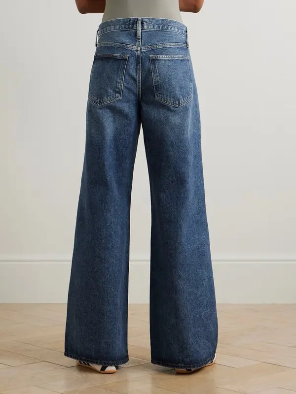 AGOLDE Wide-leg Denim Trousers