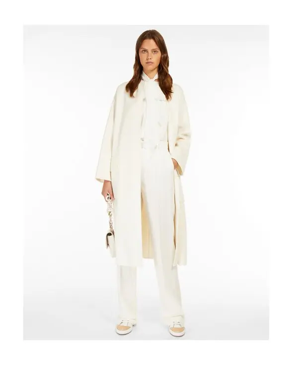 Max Mara Belted Long Sleeve Coat