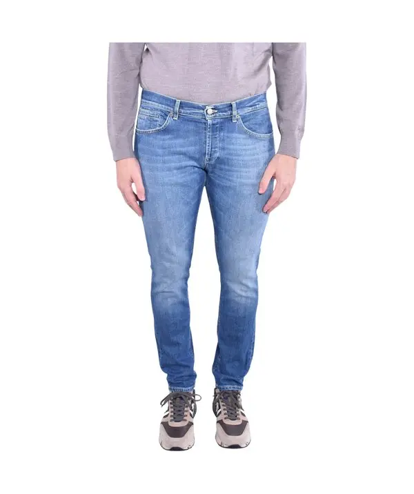 DONDUP Slim Fit Five-pocket Jeans - Blue