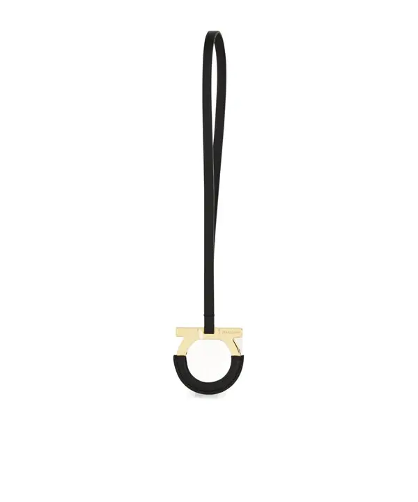 FERRAGAMO Gancini Charm - Black