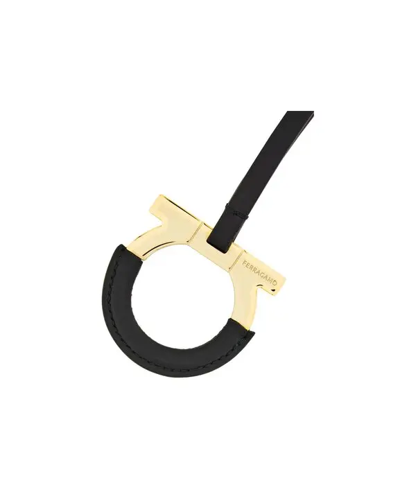 FERRAGAMO Gancini Charm - Black