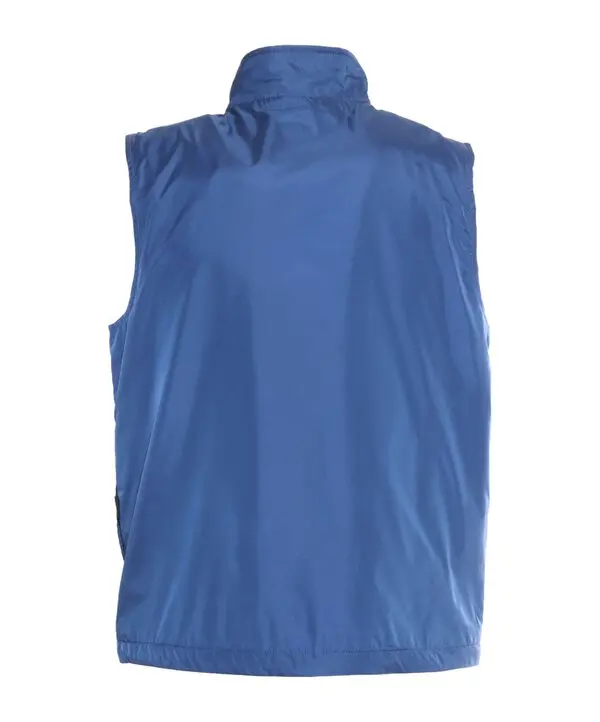 Aspesi Vernes Full Zip Down Vest - Blue