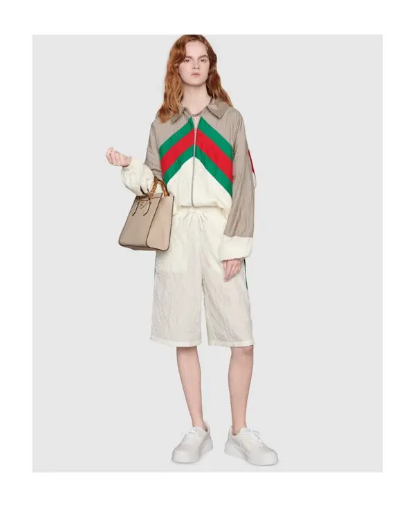 Gucci Stripe Detail Nylon Shorts