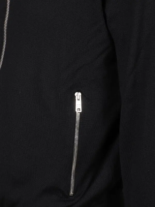 Prada Logo Plaque Reversible Bomber Jacket
