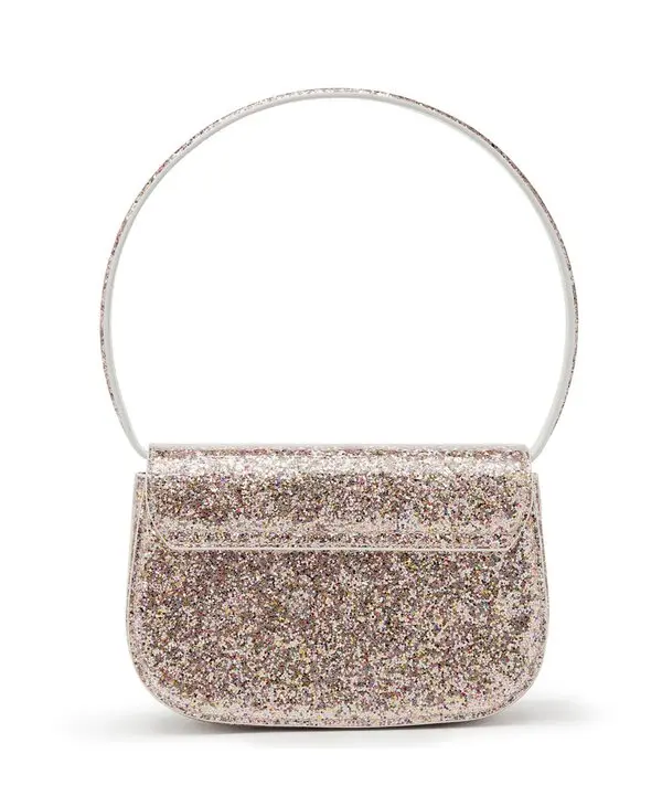 DIESEL® 1dr Glitter Shoulder Bag - Nude