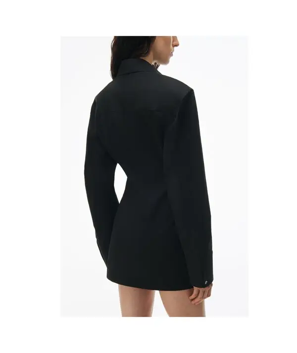 Alexander Wang Boned Shirt Minidress
