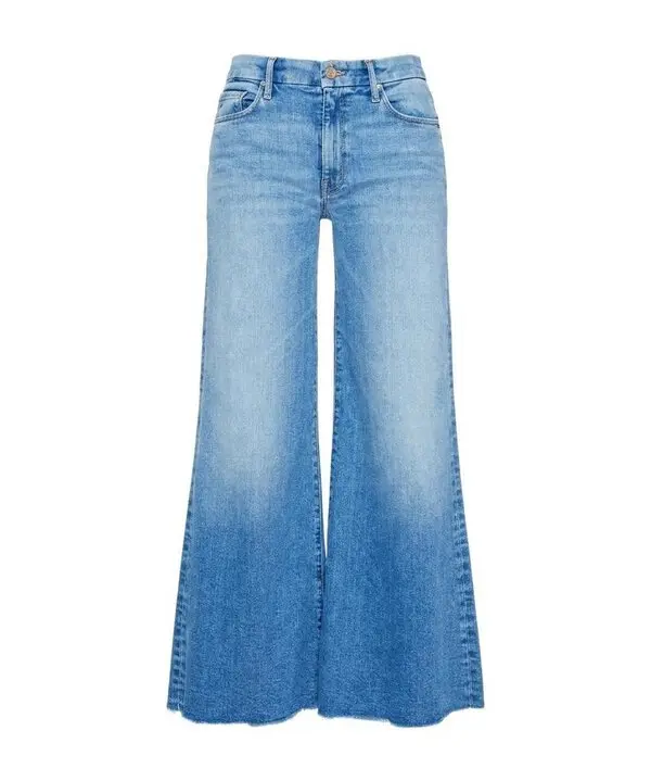 MOTHER Cotton-blend Jeans - Medium Blue