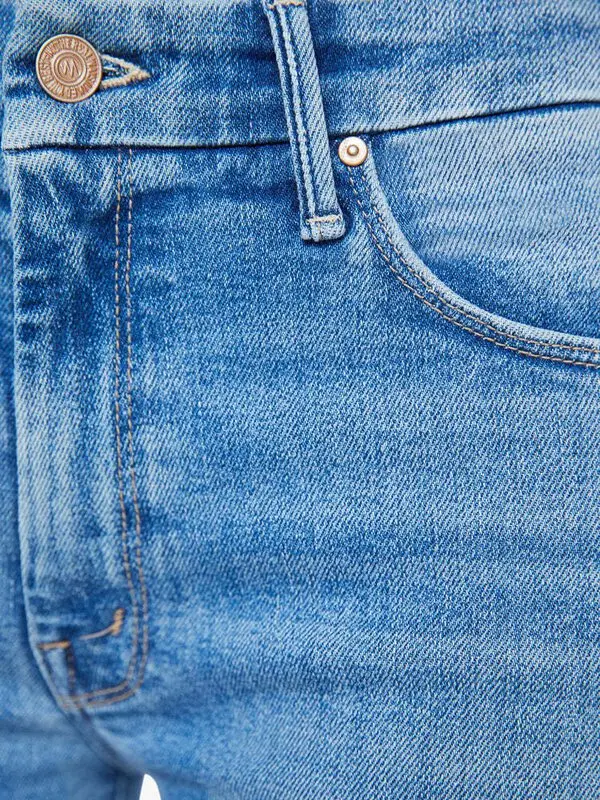 MOTHER Cotton-blend Jeans
