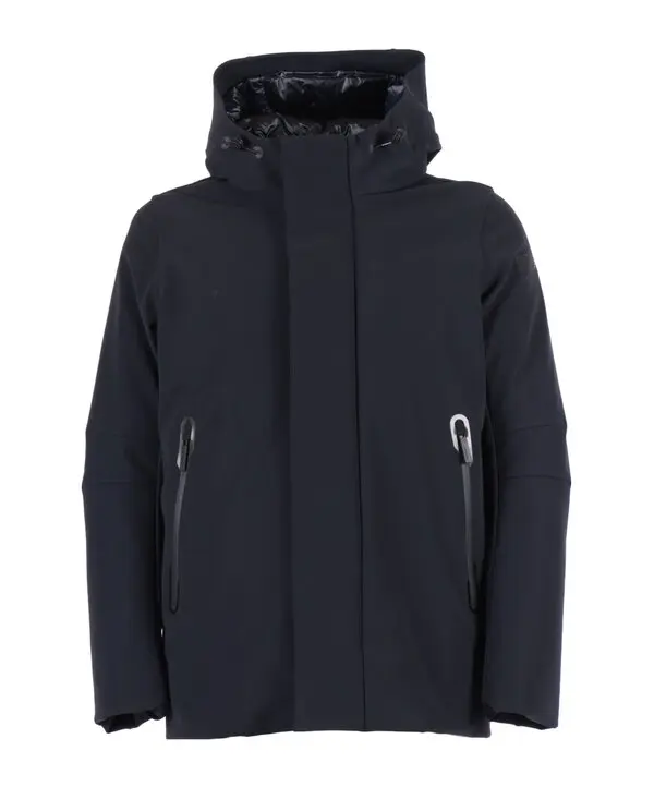 RRD Hooded Long-sleeved Jacket - Black