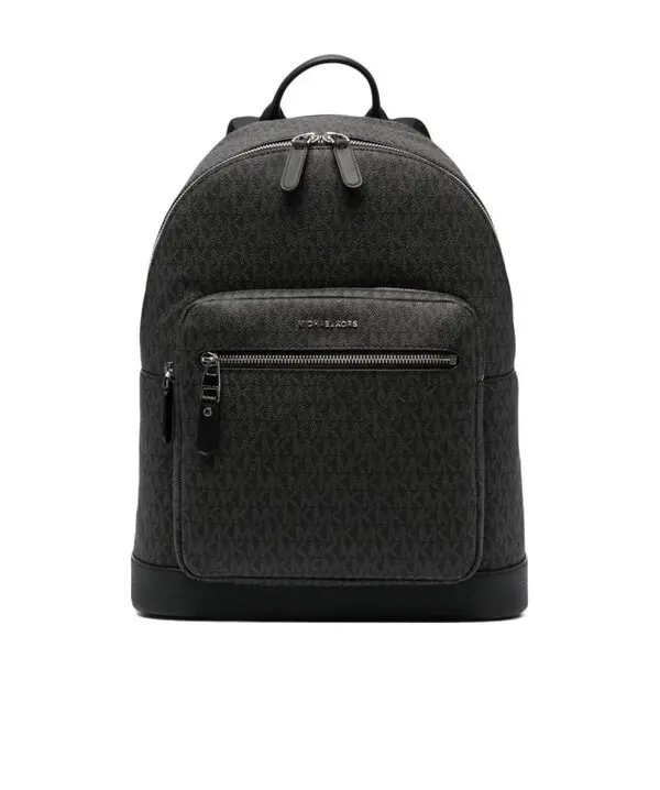Michael Kors Hudson Logo Plaque Backpack - Black