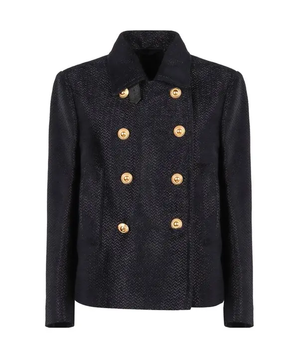 TOM FORD Double-breasted Cropped Peacoat