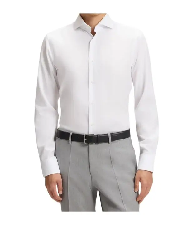 Hugo Boss Long-sleeve Button-fastening Shirt