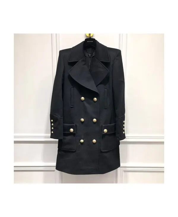 Balmain Double-breasted Coat