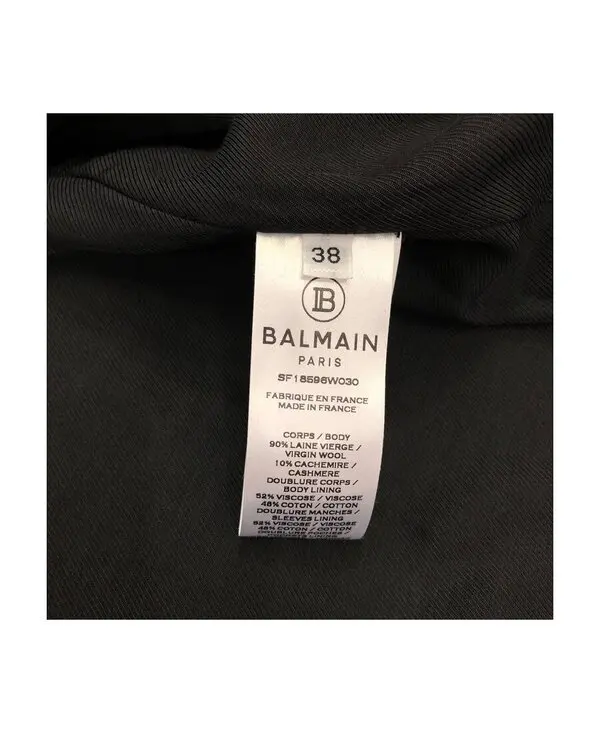 Balmain Double-breasted Coat