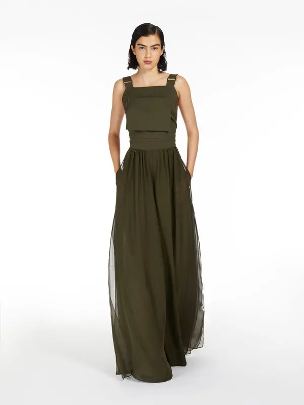 Max Mara Argenta Paneled Jumpsuit