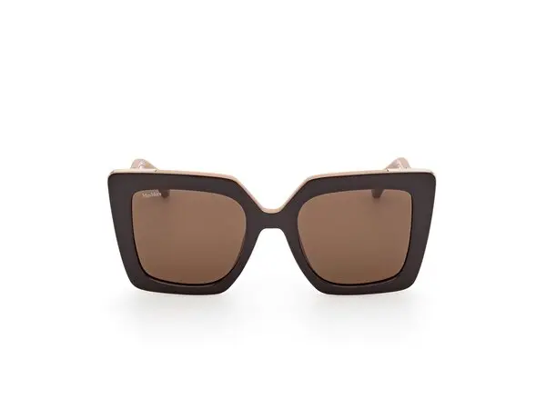 Max Mara Square Frame Sunglasses - Brown