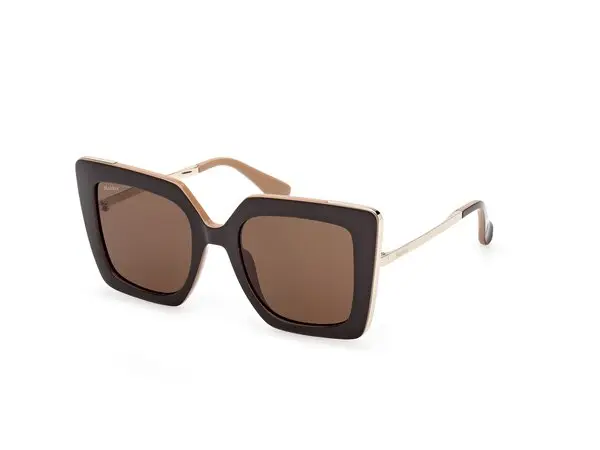 Max Mara Square Frame Sunglasses - Brown