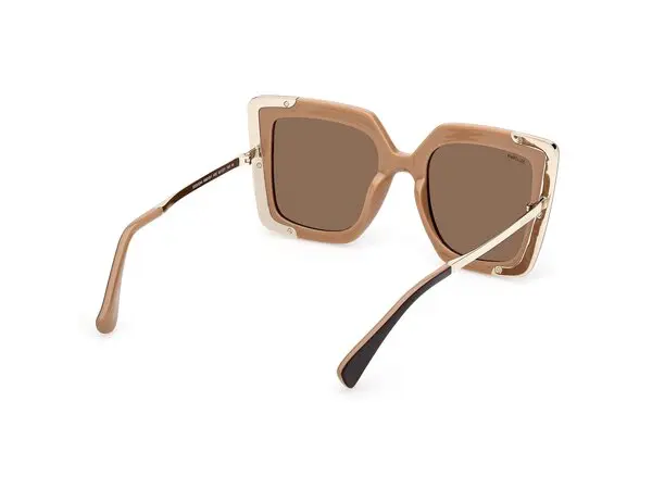 Max Mara Square Frame Sunglasses - Brown