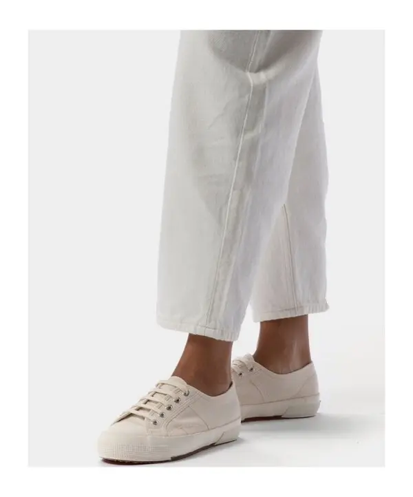 Superga Round Toe Lace-up Sneakers