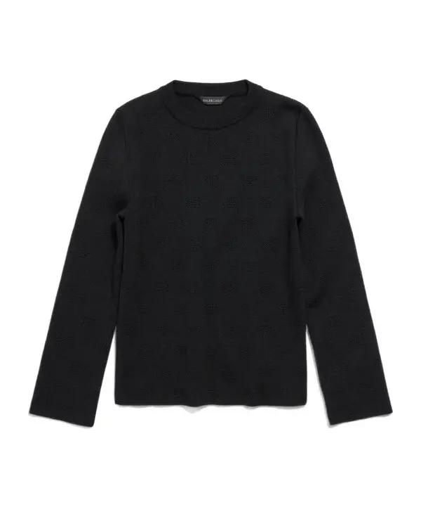 Balenciaga Long-sleeve Knit Sweater