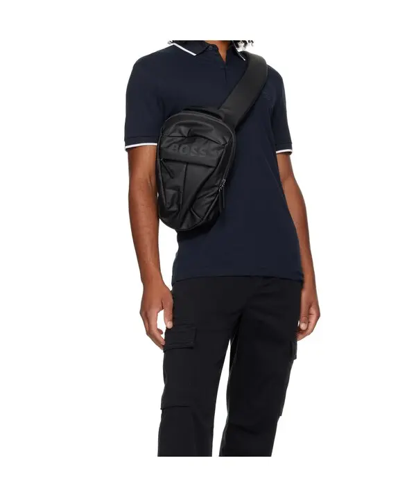 Hugo Boss Logo-appliqué Single-strap Backpack