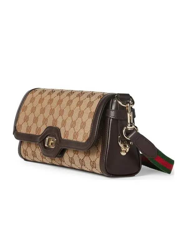 Gucci Luce Small Shoulder Bag - Brown